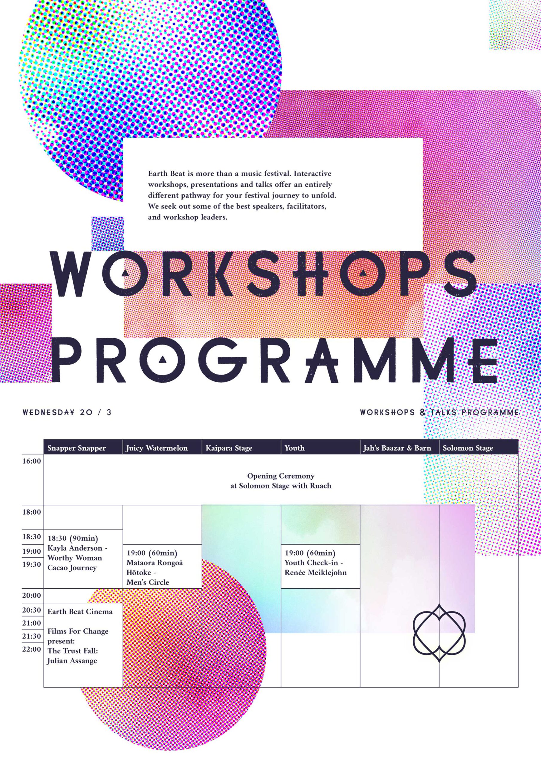 Programme - Earth Beat Festival NZ — Music, Culture, Arts, Auckland